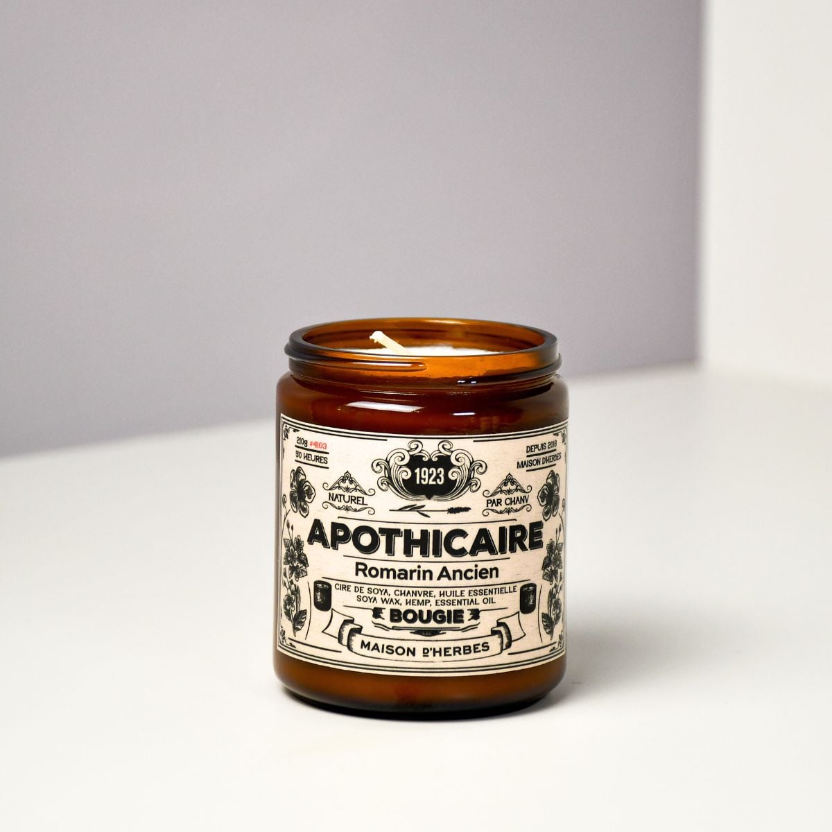 Ancient Rosemary Candle – Maison d'Herbes